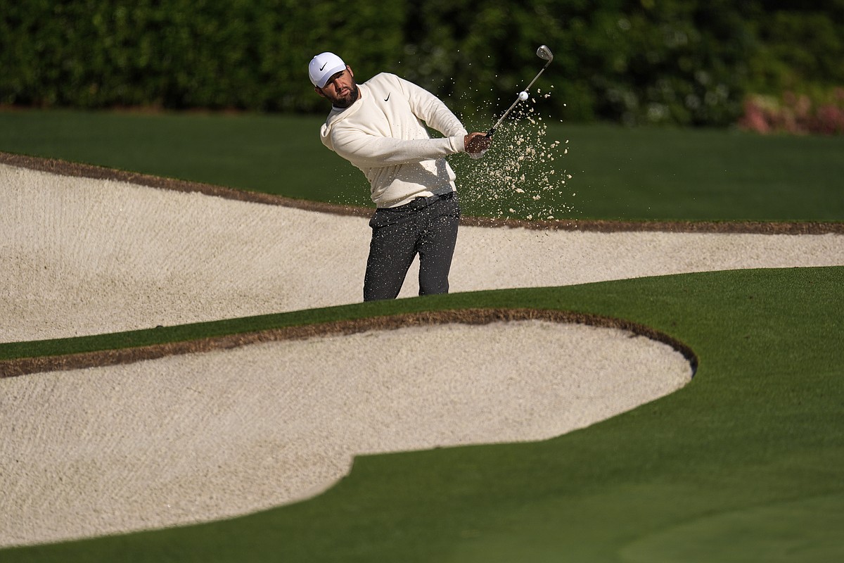 Scheffler is back to defend his Masters title, if he can make it ...