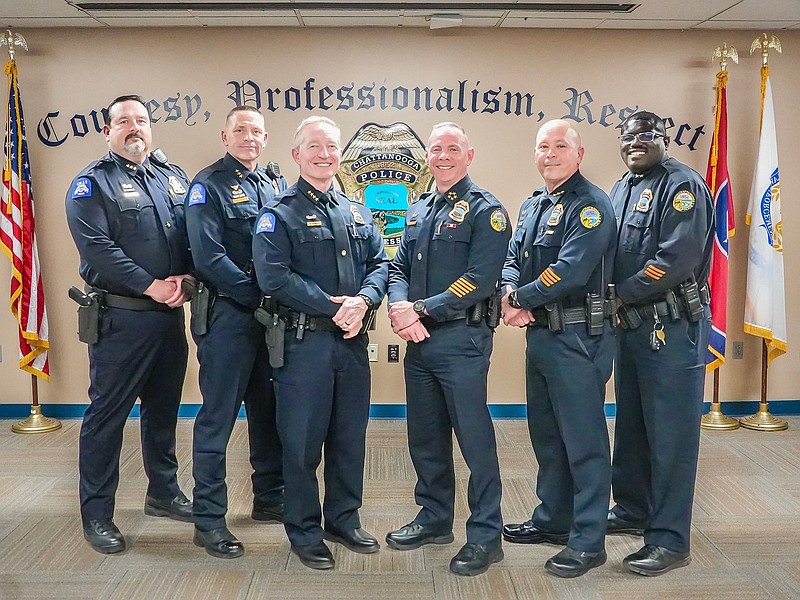 Chattanooga police chief announces executive staff appointments six ...