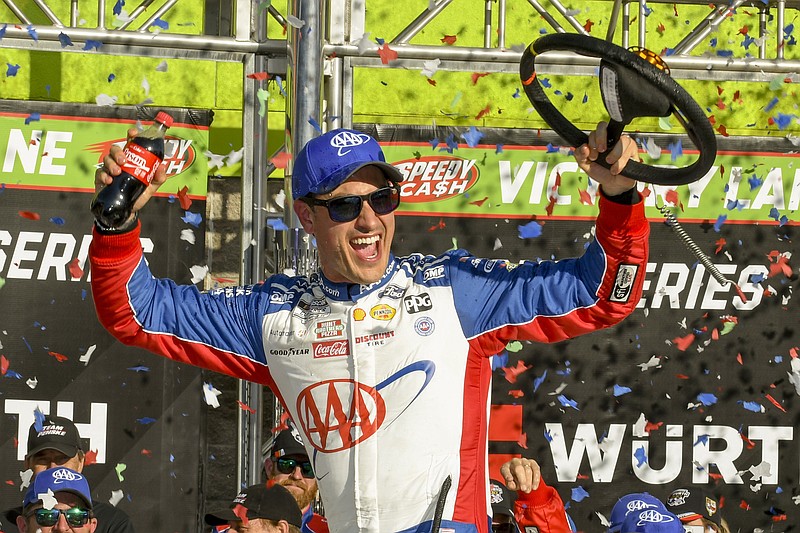 This win by Joey Logano flips the script and reduces the pressure for ...