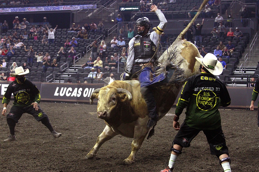 Professional bull riding welcomes fans back into arena