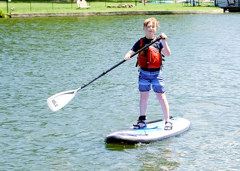 Paddleboard Camp teaches kids a new skill | Northwest Arkansas Democrat ...