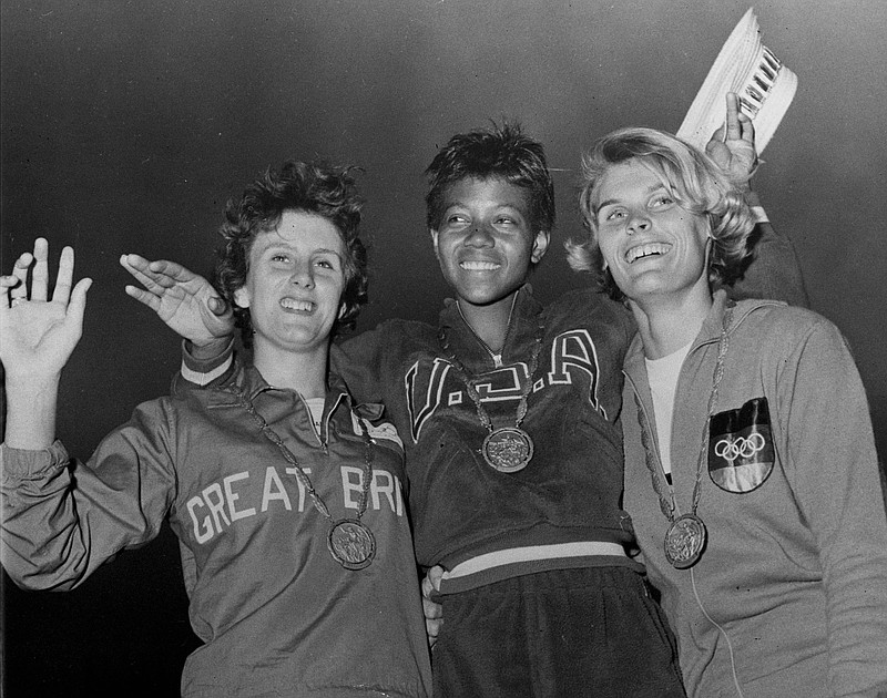 Wilma Rudolph turns in triple gold performance in Rome Games | Hot ...