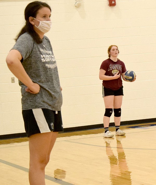 Decatur volleyball holds first practice session | Westside Eagle Observer