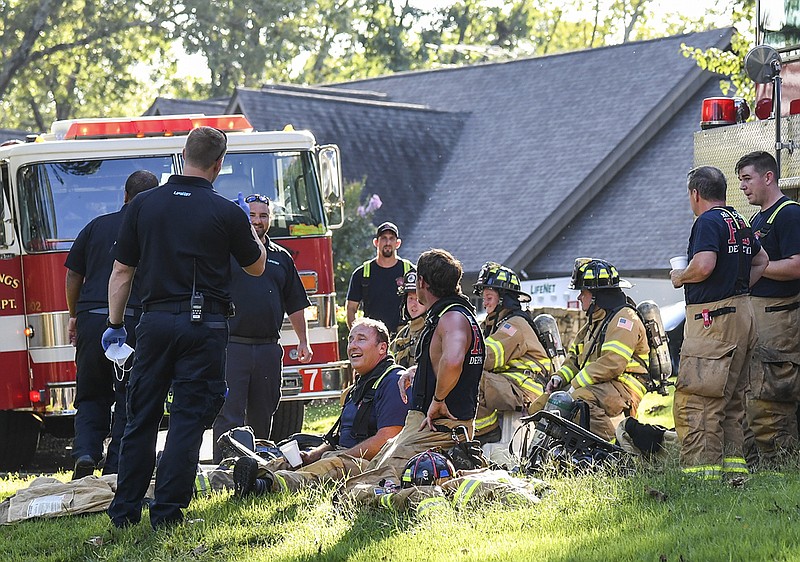 Firefighters combat overheating | Hot Springs Sentinel Record