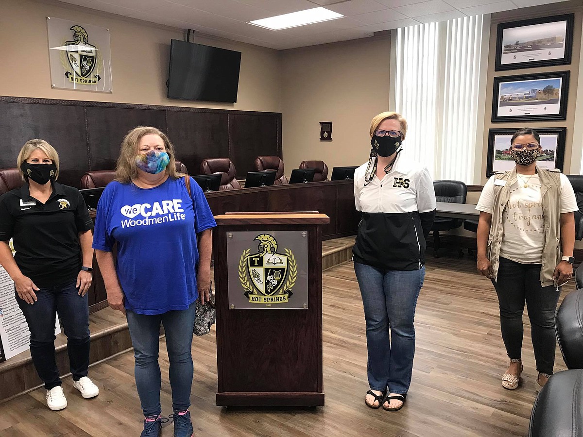 School news: HSSD donation | Hot Springs Sentinel Record