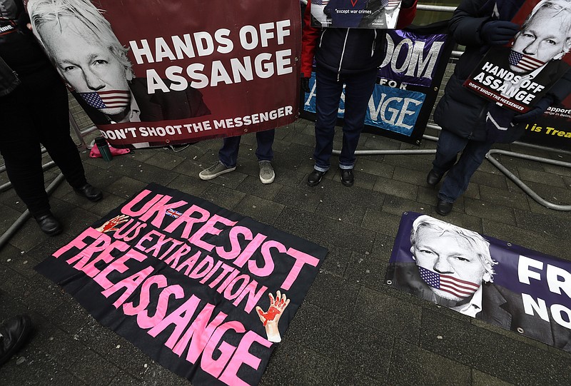WikiLeaks' Assange to fight extradition bid | Hot Springs Sentinel Record