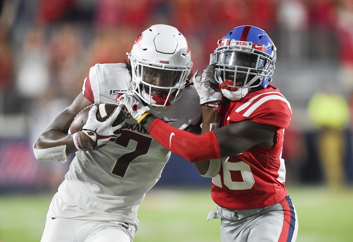 Hogs receiver Knox moves past his shaky hip | Hot Springs Sentinel Record