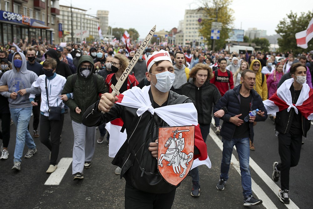 Belarusians call for leader's ouster