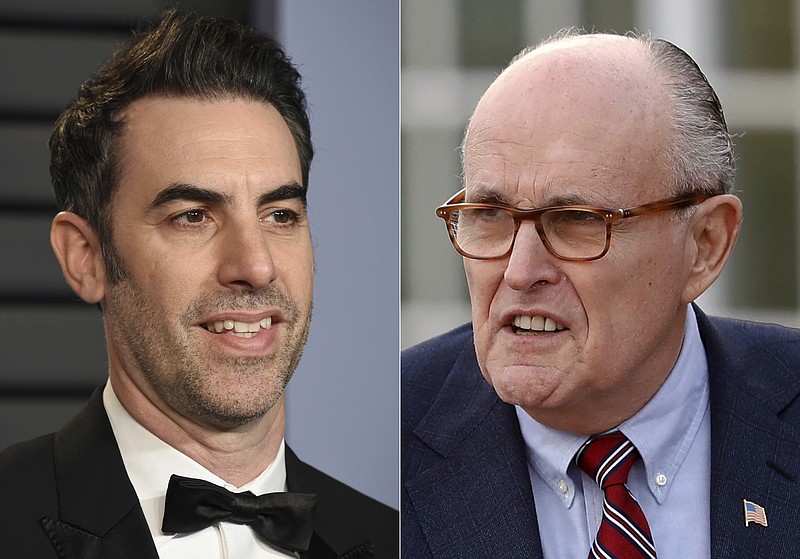 'Borat' hotel scene features Giuliani | Northwest Arkansas Democrat-Gazette