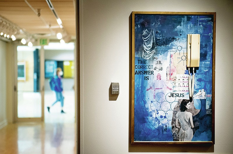 BYU student showcases work with 'abstract art experience' | Northwest ...