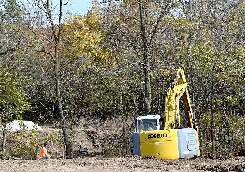 Wolf Creek water and sewer line relocation continues