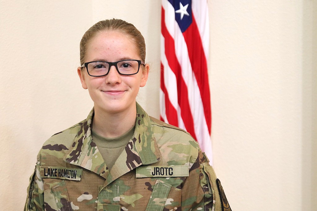 WATCH: JROTC cadet promoted to lieutenant colonel at Lake Hamilton High ...