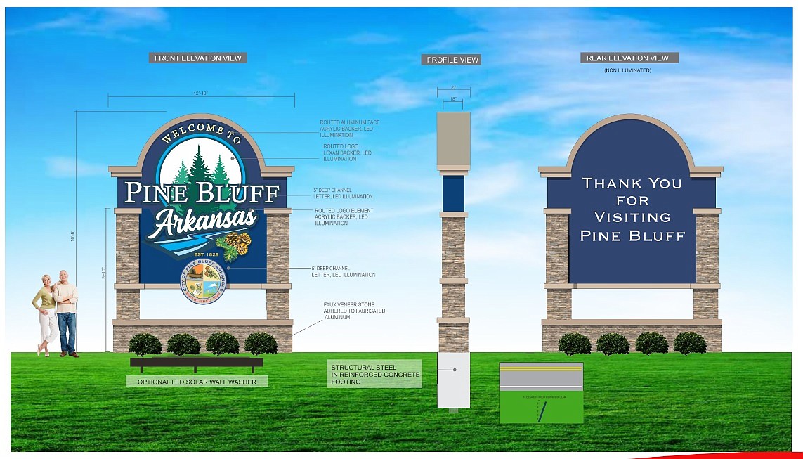 Pine Bluff welcome signs going up next year | Pine Bluff Commercial News