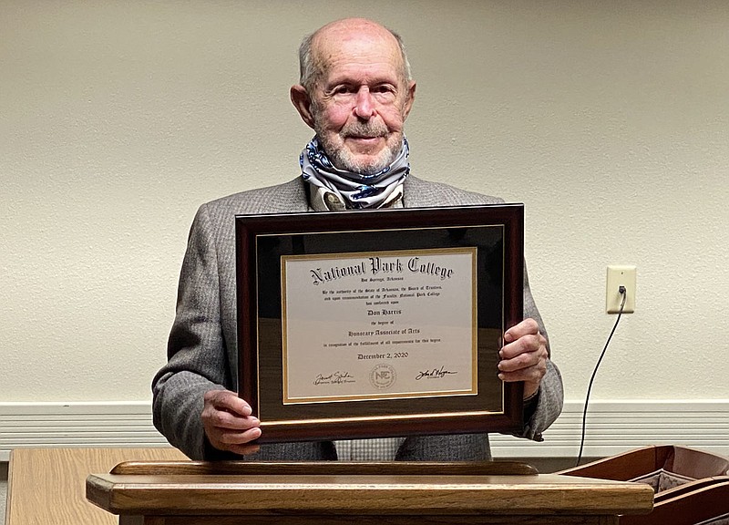 WATCH: Harris recognized for service to NPC | Hot Springs Sentinel Record