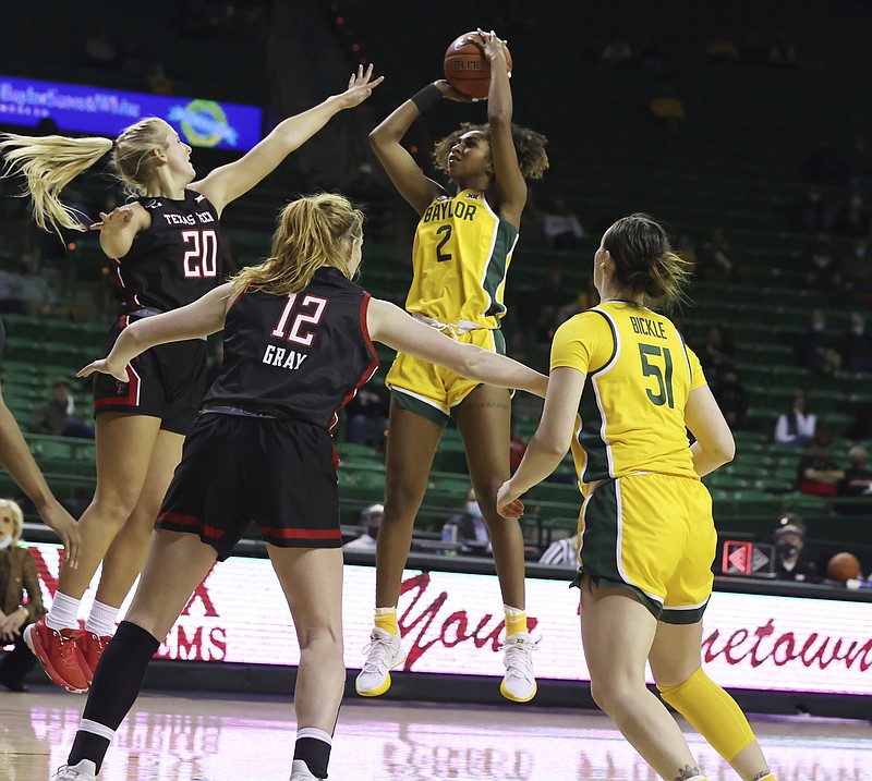 No. 7 Baylor women roll past Texas Tech 91-45 | Hot Springs Sentinel Record