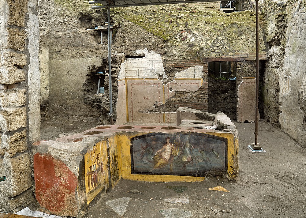 Cuisine of Pompeii unearthed in eatery