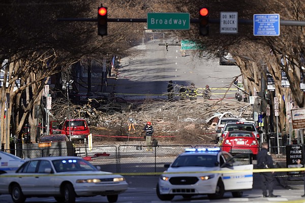 Nashville bomber believed dead in explosion | The Arkansas Democrat ...