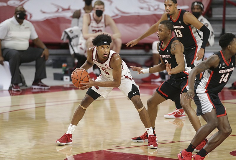 Trio lead Hogs to 30-point win over Georgia | Hot Springs Sentinel Record