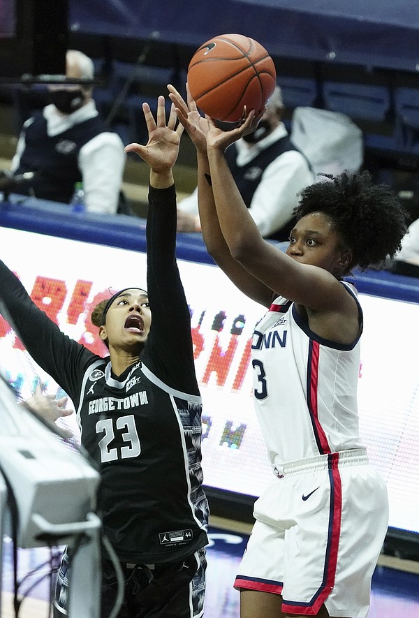 UConn (10-0) has no problem with Georgetown | The Arkansas Democrat ...
