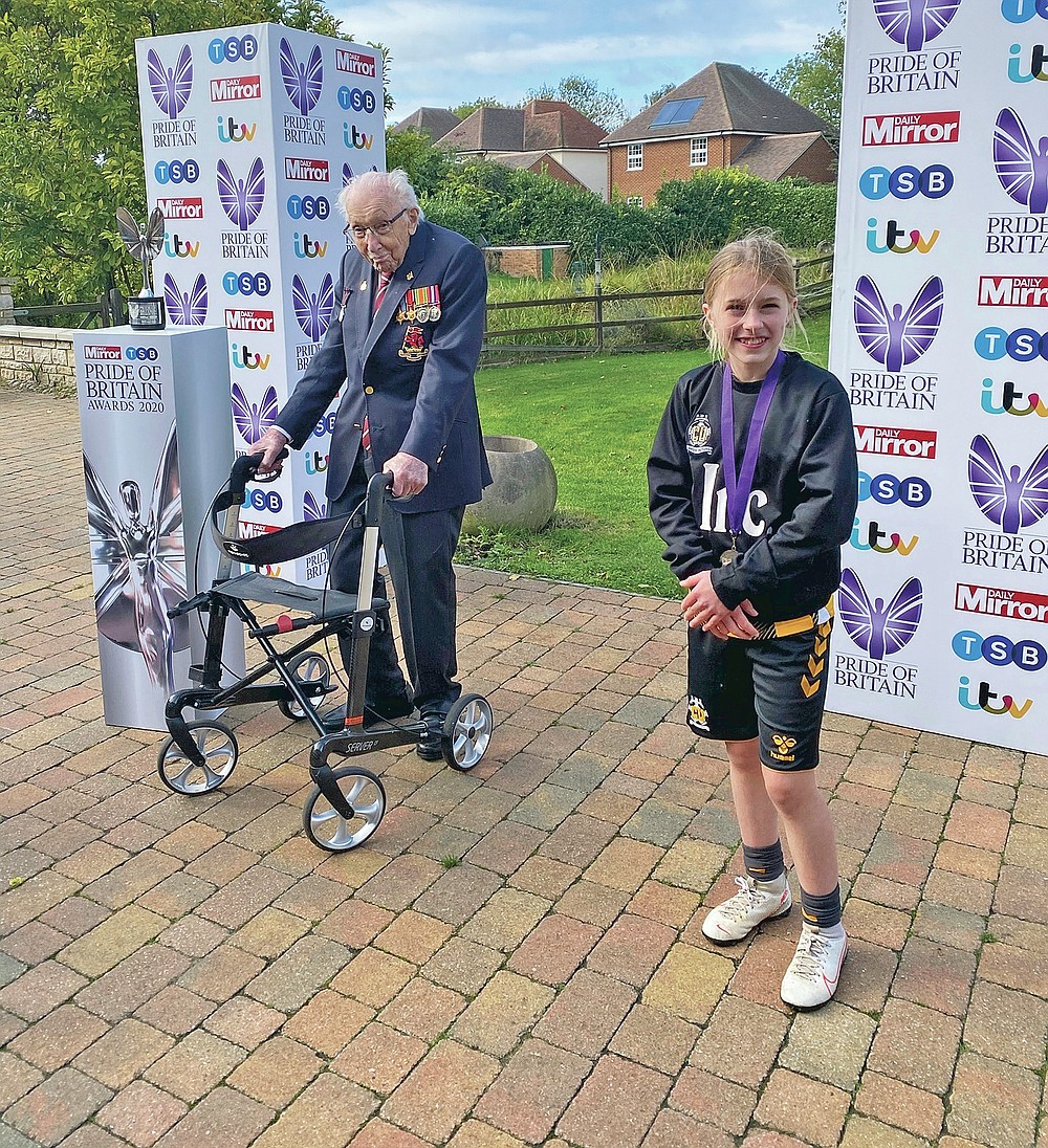 Capt. Tom's legacy lives in 11-year-old