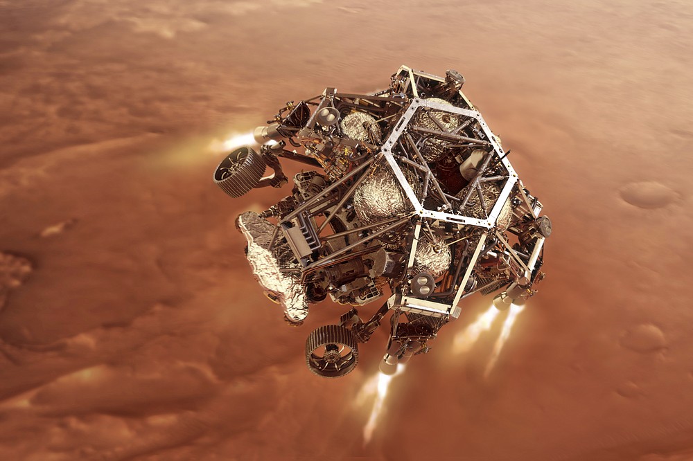 NASA rover attempting most difficult Martian touchdown yet