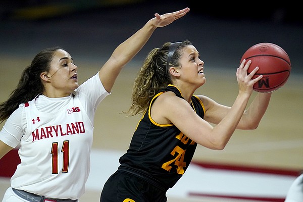 Benzan leads No. 8 Maryland past Iowa 111-93 | Hot Springs Sentinel Record