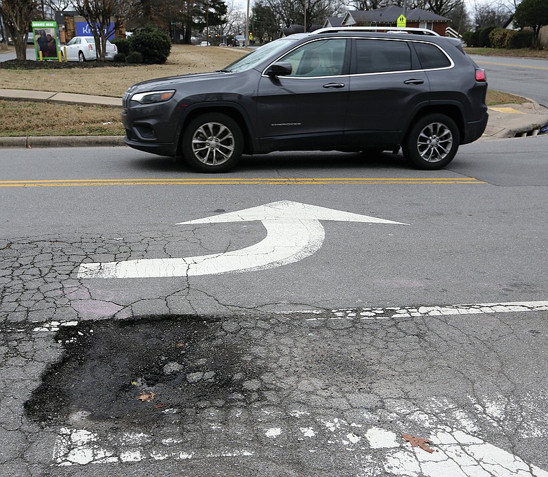 Season's pothole crop seen as typical | The Arkansas Democrat-Gazette ...