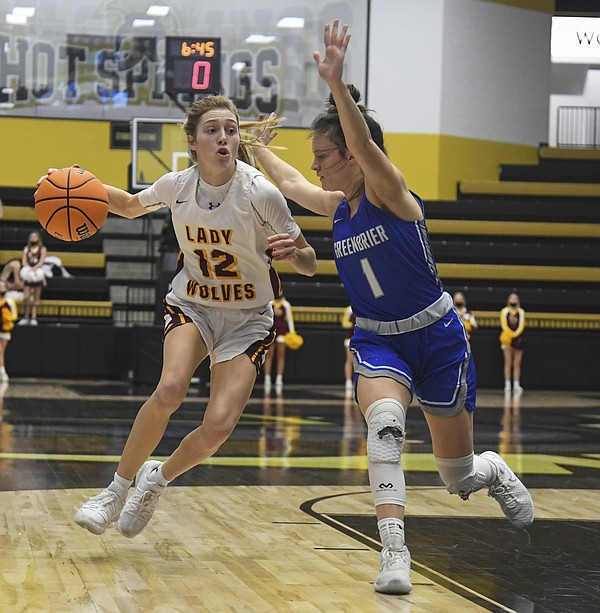 WATCH: Lady Wolves stave off late push by Greenbrier | Hot Springs ...