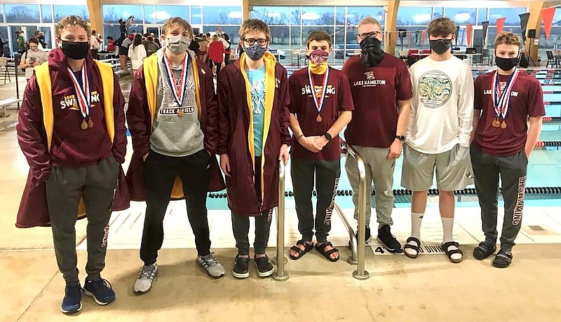Wolves finish fifth at state swim meet | Hot Springs Sentinel Record