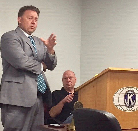 Circuit Judge Tom Smith speaks to Gravette Kiwanis | Westside Eagle ...