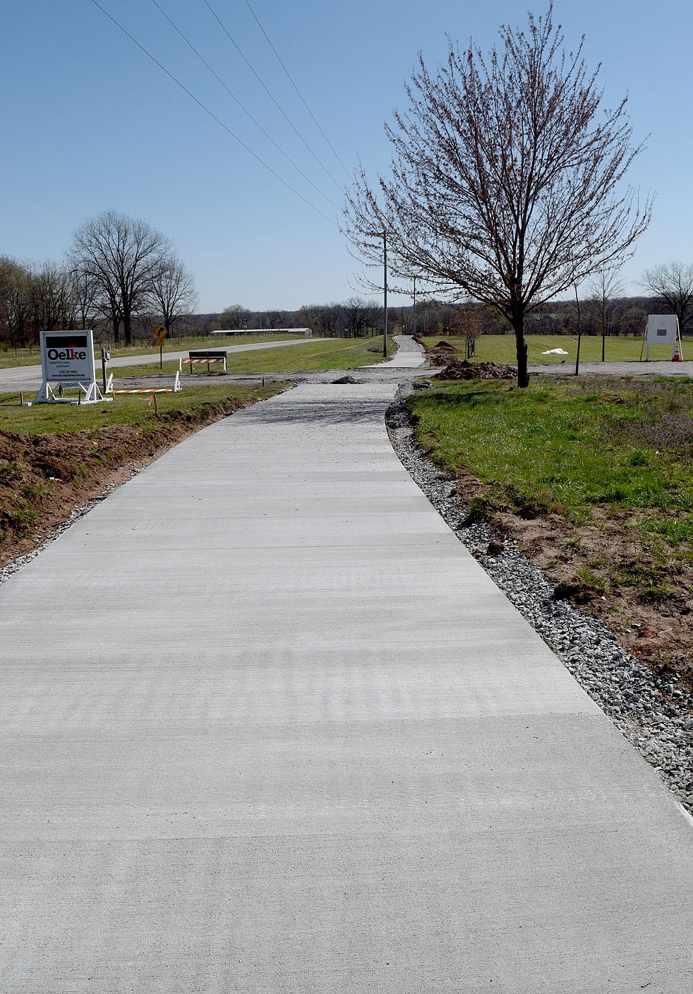 Walking trail construction at Decatur's Veterans Park reaches halfway ...