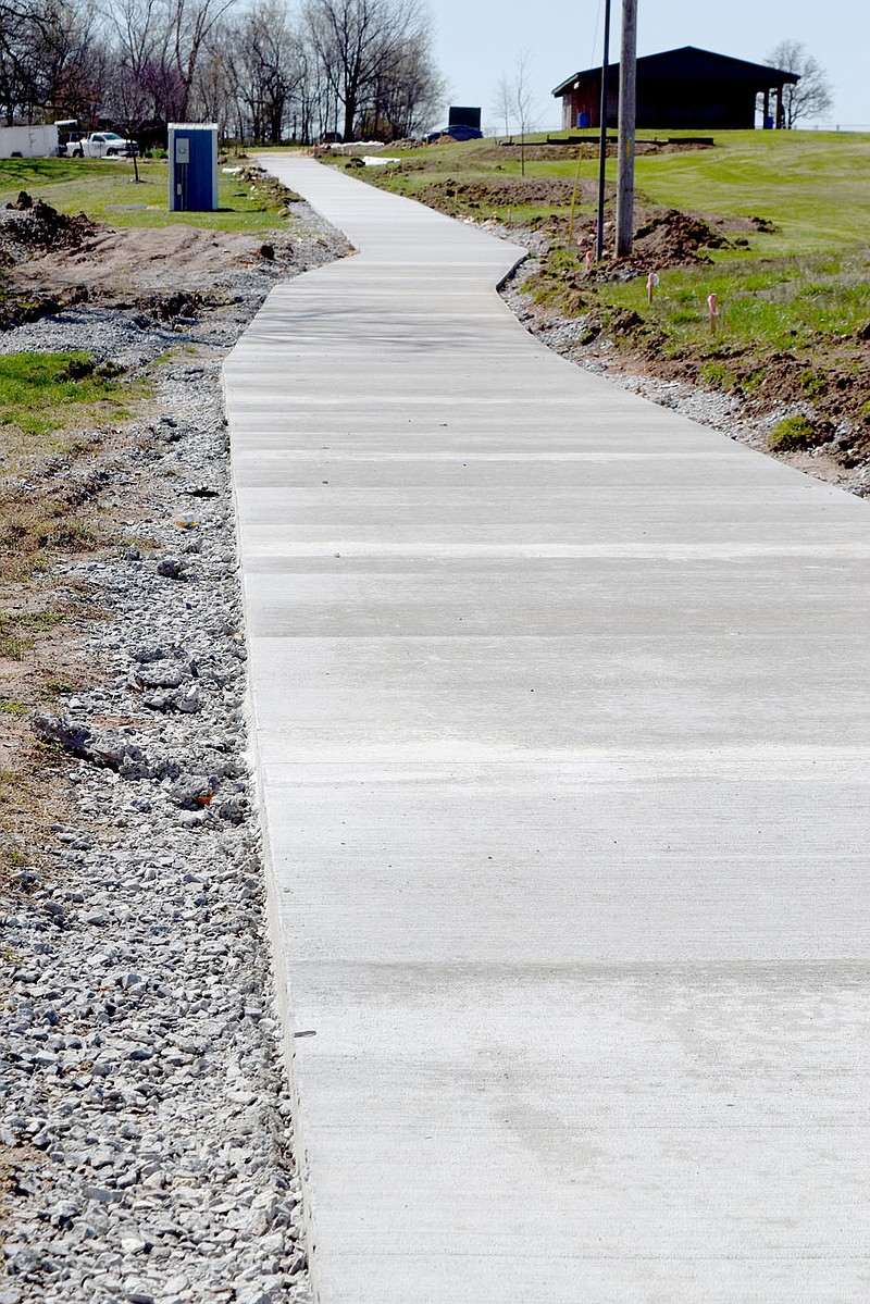 Walking trail construction at Decatur's Veterans Park reaches halfway ...