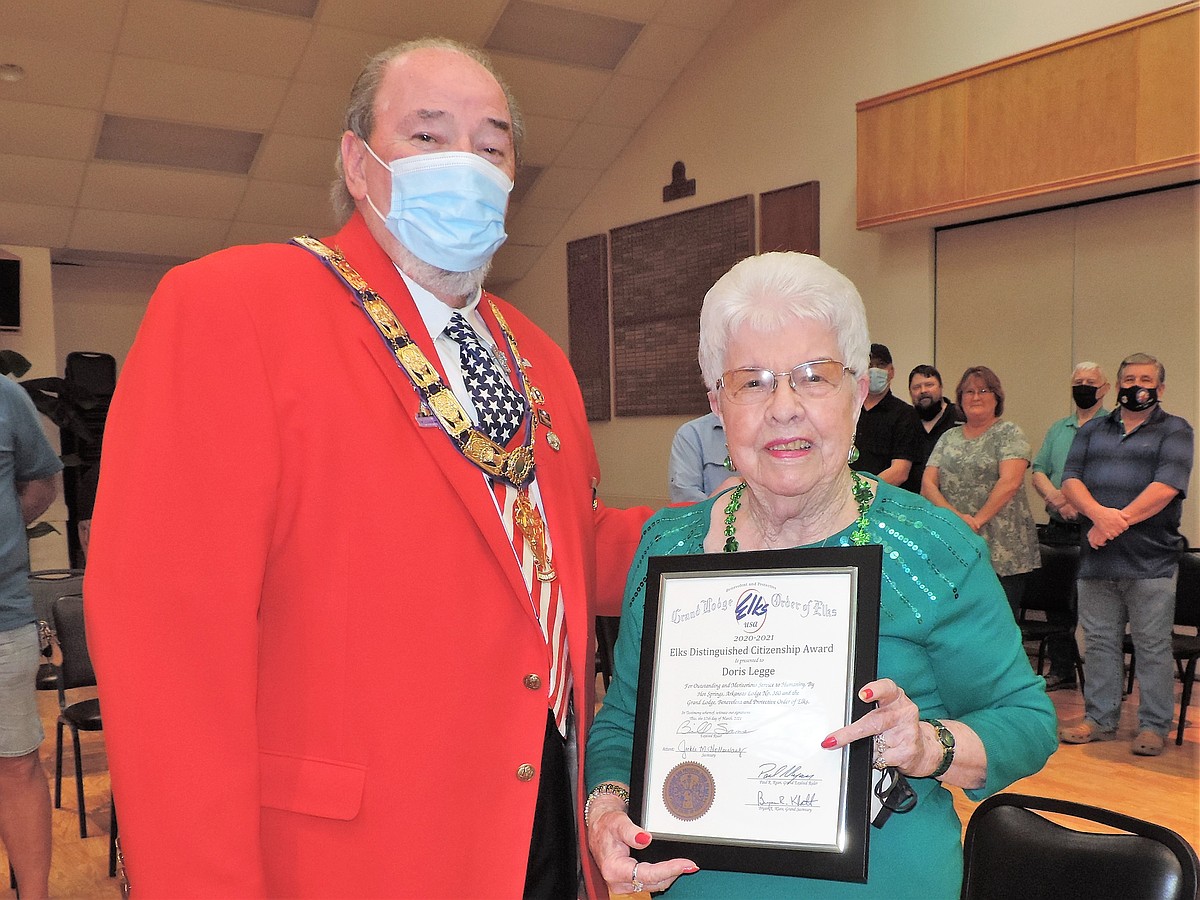 Legge receives Distinguished Citizen Award | Hot Springs Sentinel Record