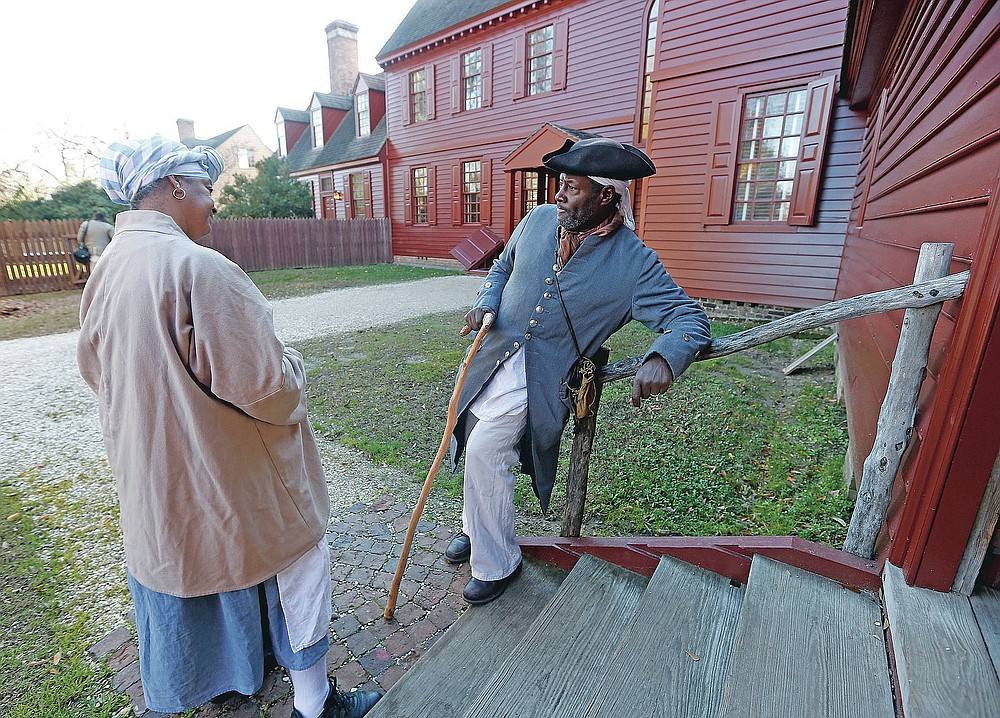Many history interpreters of color carry weight of racism