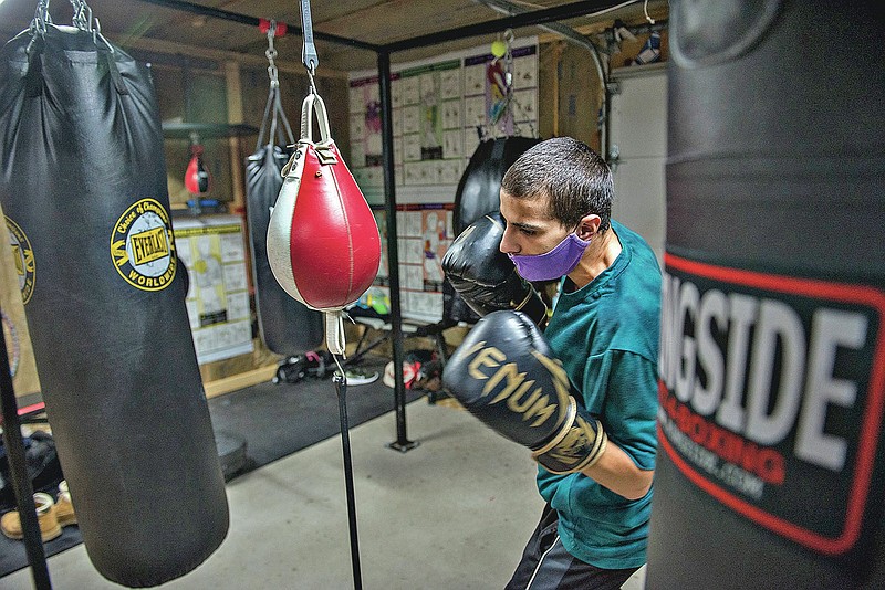 Enthusiast opens boxing club in his garage | The Arkansas Democrat ...