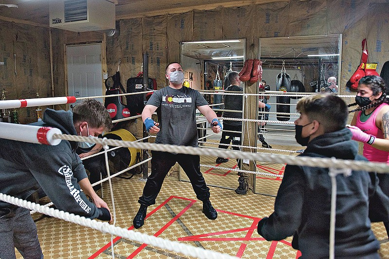 Enthusiast opens boxing club in his garage | The Arkansas Democrat ...