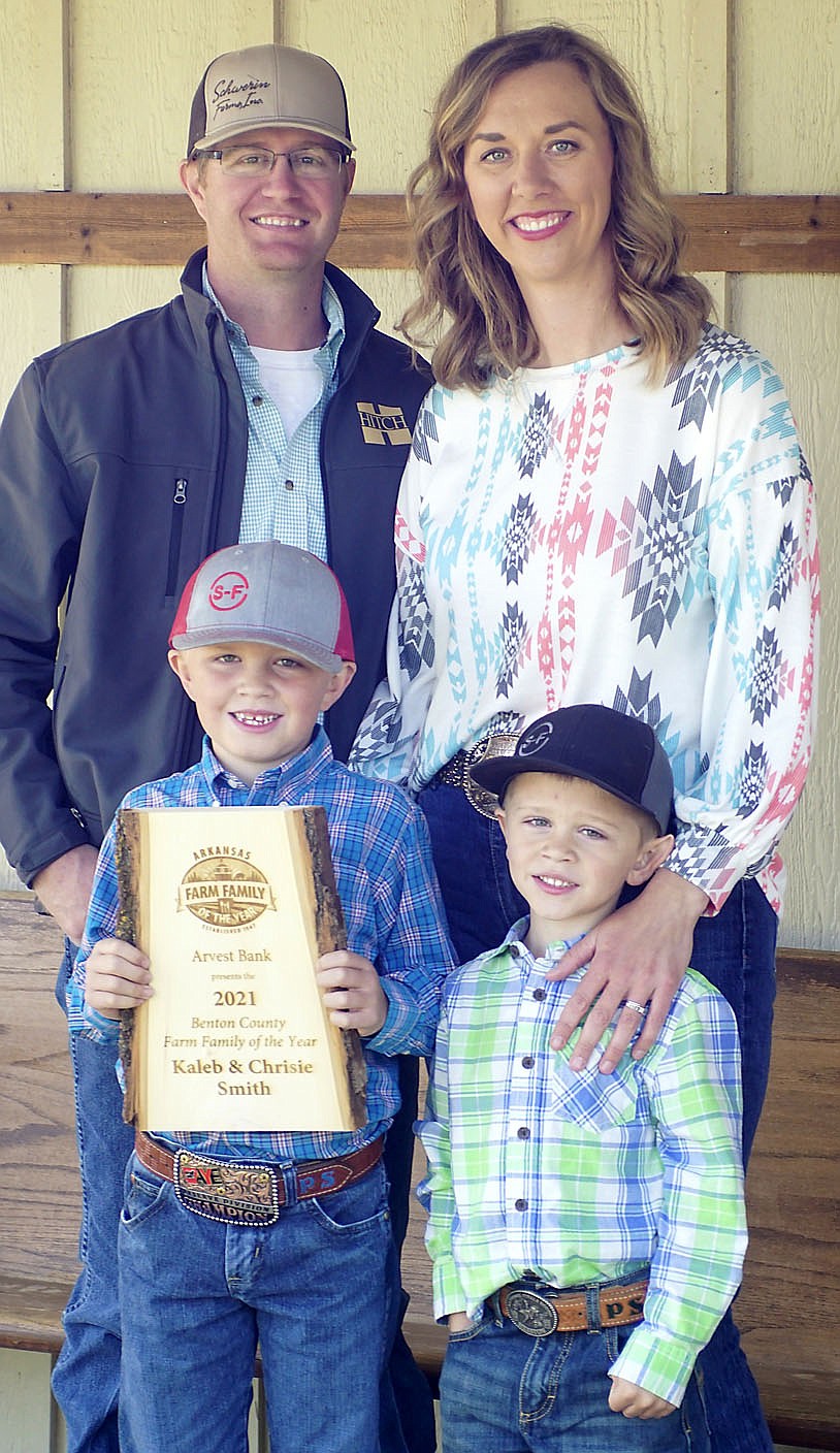 Smiths chosen as Benton County Farm Family