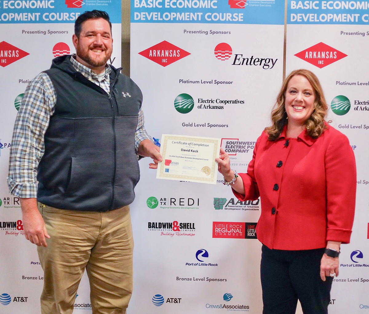 David Keck attends economic development course | Westside Eagle Observer