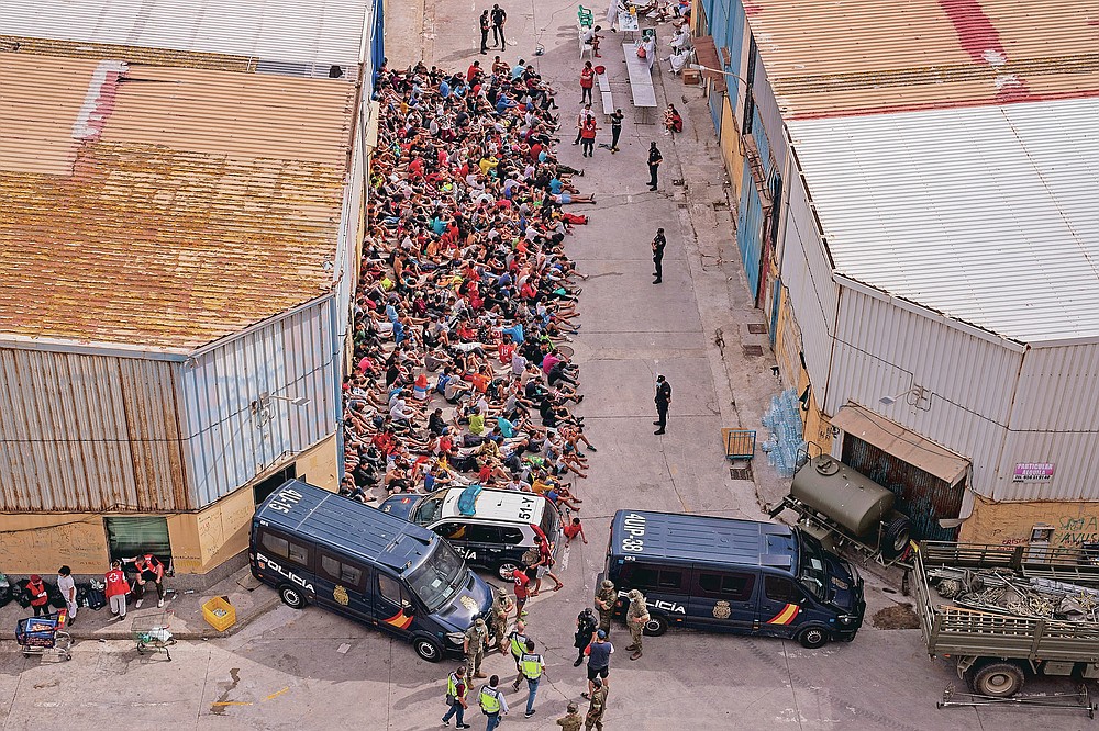 Uncertainty greets weary migrants in Spain's African enclave