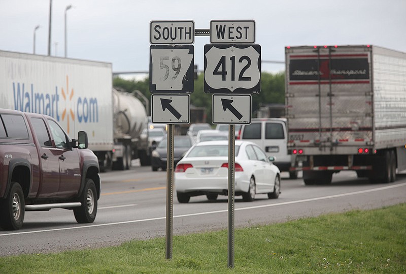 Regional planners asked to support designating U.S. 412 as a future ...