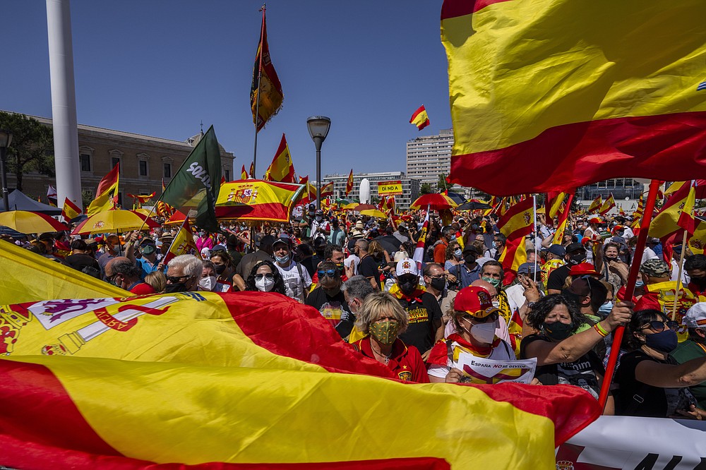 Protests flare over Spain's pardon plan