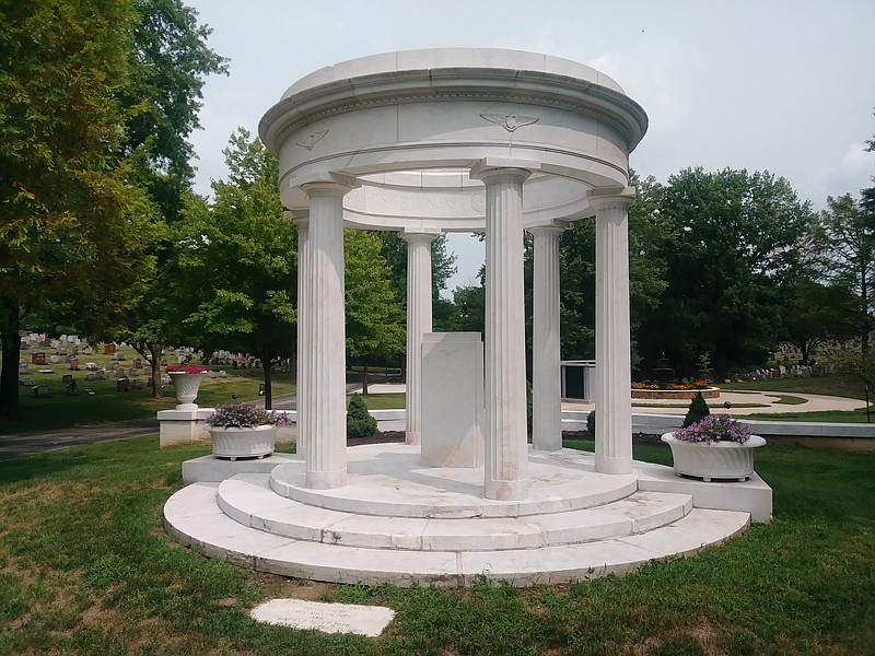 Elaborate memorial erected for son who perished in naval aviation ...