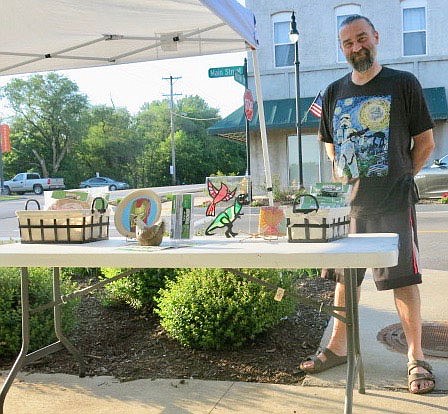 Hot night on Main Street for third gallery walk | Westside Eagle Observer