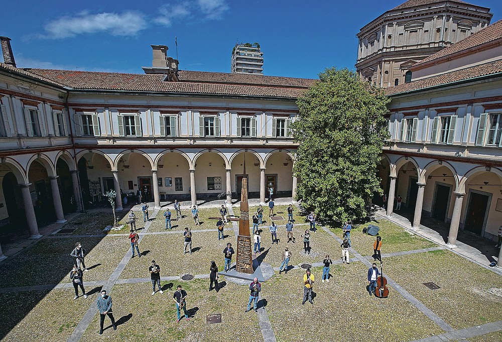 Playing on at Italy's oldest music conservatory