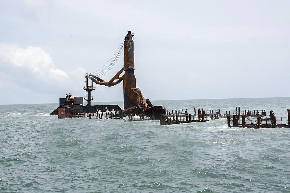 UN office: Sri Lanka ship fire causes significant damage