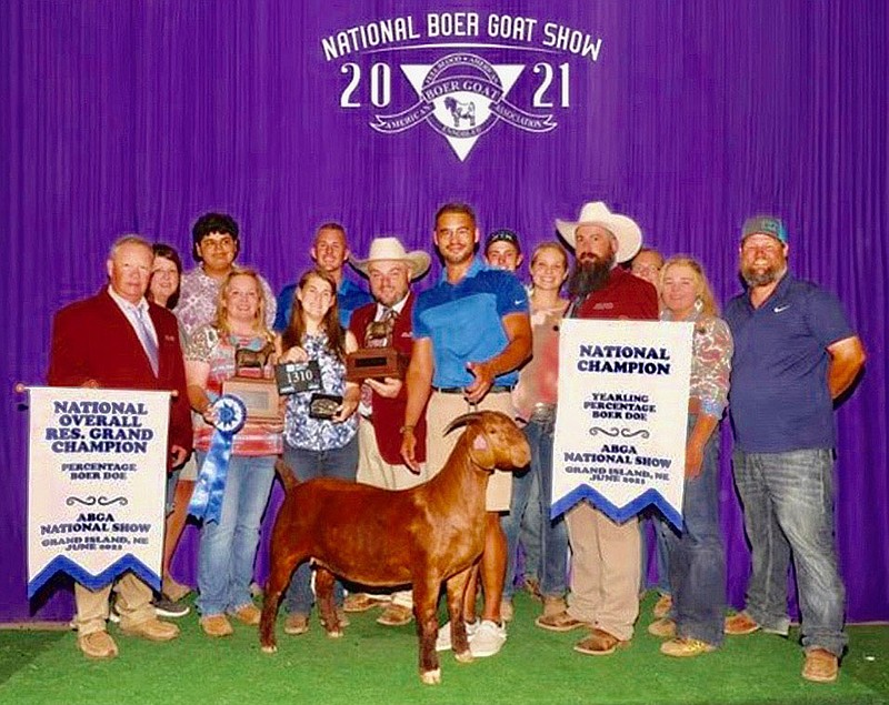 Taylor family wins national awards with goats | Westside Eagle Observer