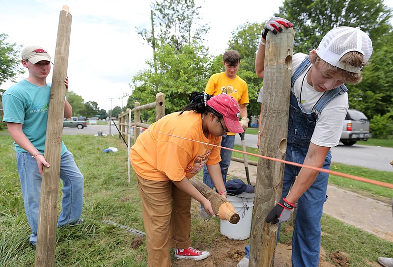 PHOTO GALLERY: Fire training, fencing building, pickleball play ...