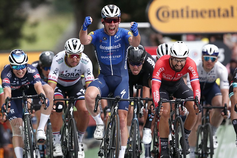 Cav is back! Cavendish posts 31st Tour stage win | Hot Springs Sentinel ...