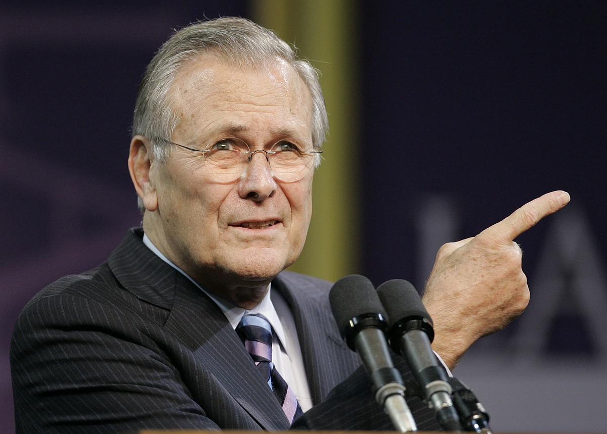 Donald Rumsfeld, who oversaw a ruinous Iraq war, dies at age 88 ...