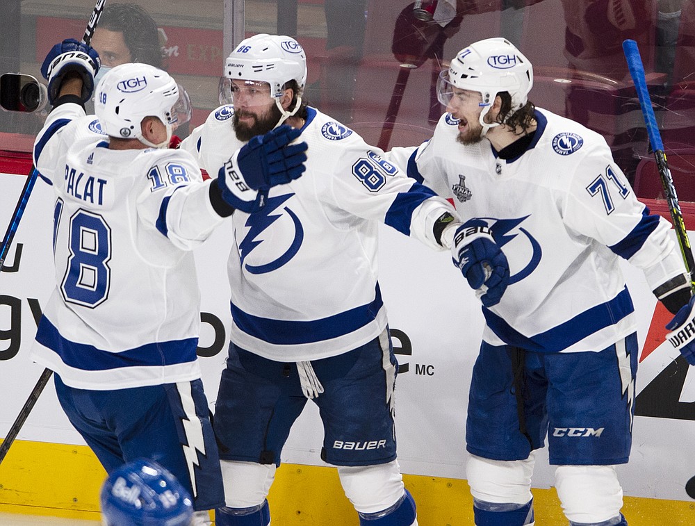 Kucherov leads Lightning to verge of back-to-back Stanley Cup titles